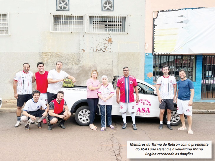 “Turma do Robson” faz doações de leite para entidades