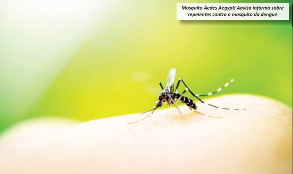 Anvisa informa sobre repelentes contra o mosquito da dengue