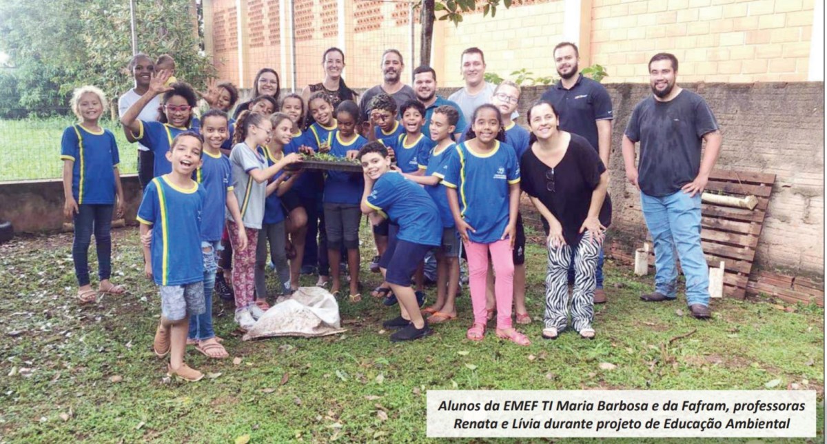 Maria Barbosa participa de projeto de Educação Ambiental